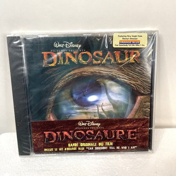 Disney | Media | Walt Disney Dinosaur Soundtrack Cd New Hole Punched ...